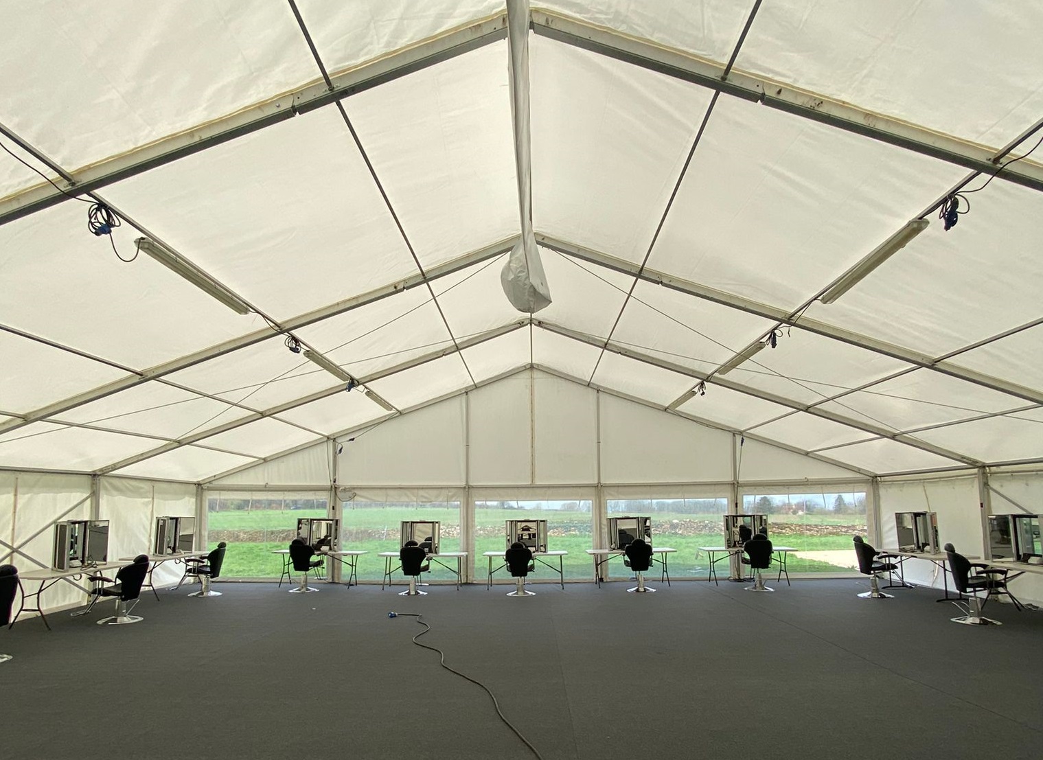 Film Location Marquees | TV Marquee Hire | County Marquees
